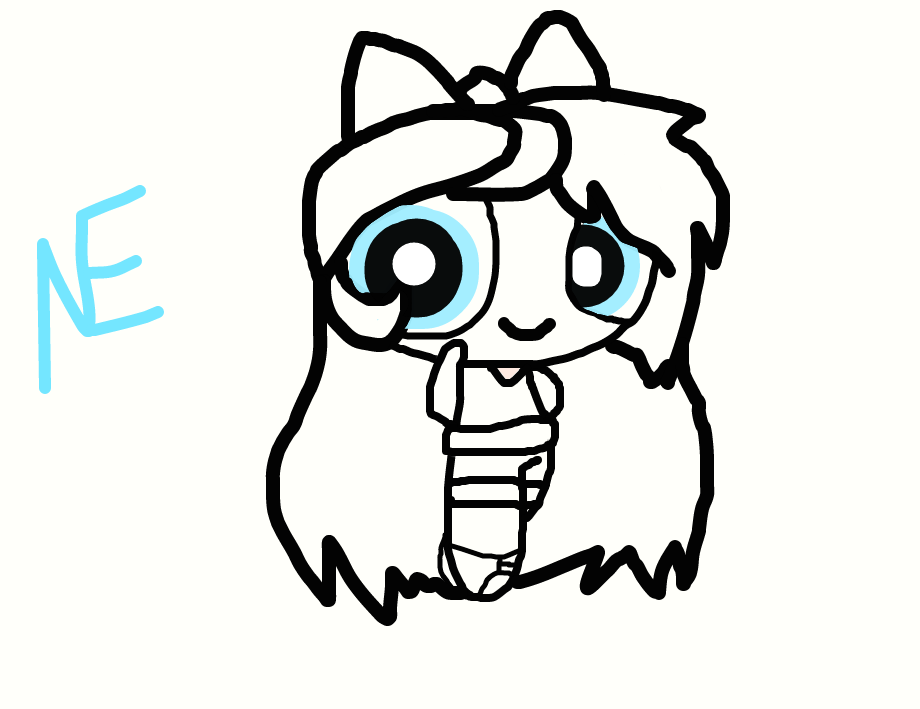 Miya (Line art) by Powerfluff on DeviantArt