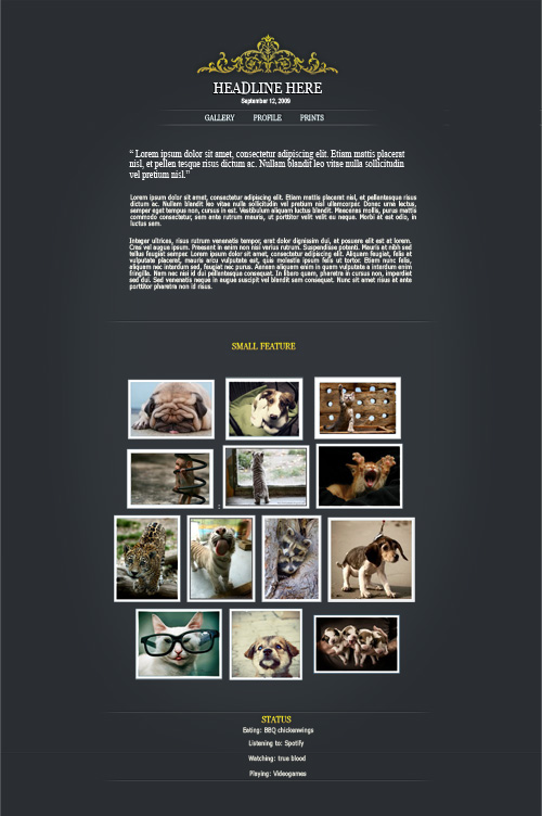 Royal Gold Journal by Swebliss on DeviantArt