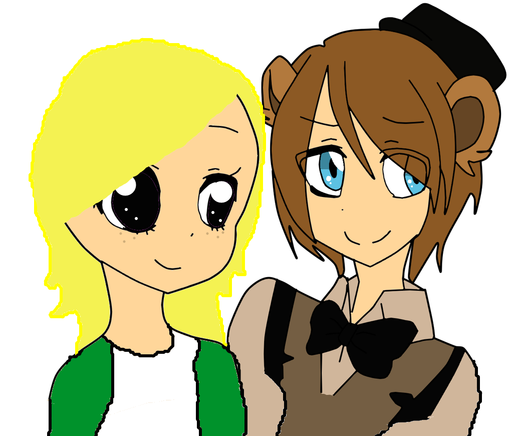 Alice with Freddy from FNAF by MLPBalloonBash on DeviantArt