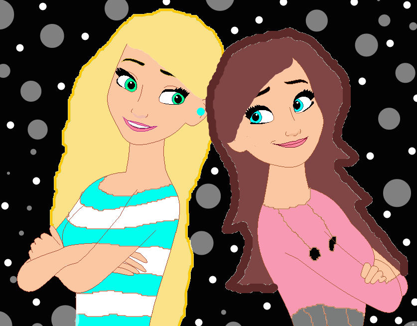 Ashley and Carly in Disney style! by MLPBalloonBash on DeviantArt