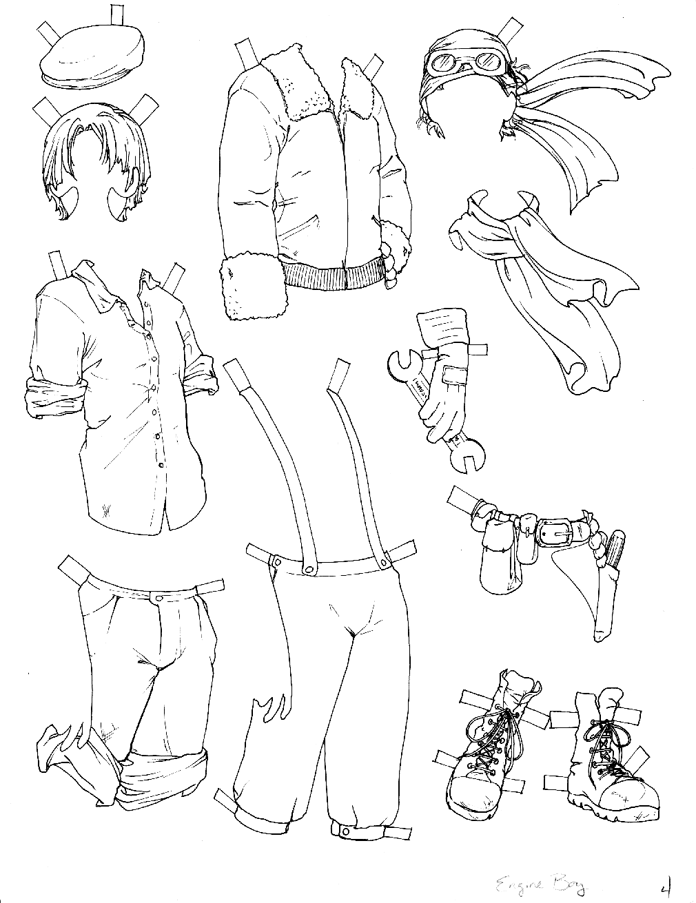 Paper Doll Outfit at Mackenzie Sheehy blog