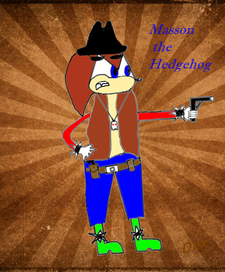 Masson the Hedgehog by Leonine-and-Leona on DeviantArt
