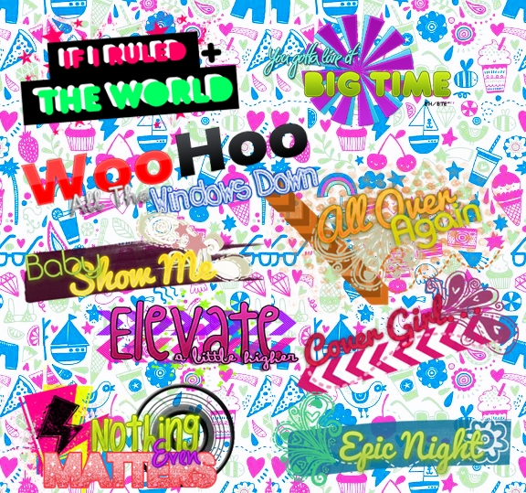 TEXTOS PNG BIG TIME RUSH! by FiestaEnGrandeBTR on DeviantArt