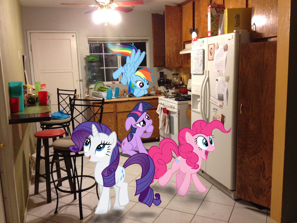 Ponies In The Kitchen by LuceroThePegasus on DeviantArt
