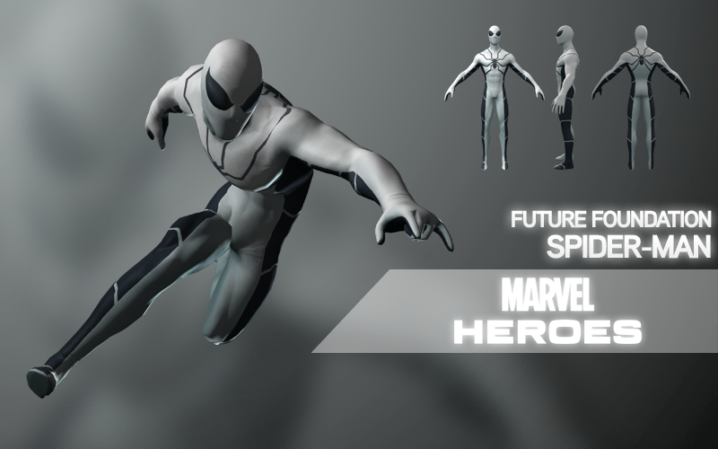 Marvel Heroes: Spider-Man (Future Foundation) by Citrus07 on DeviantArt