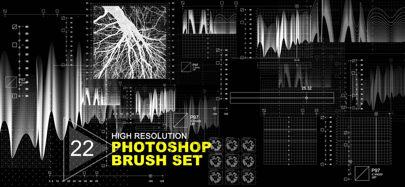 22 Hi Res PSD Brushes by M2EL4u on DeviantArt
