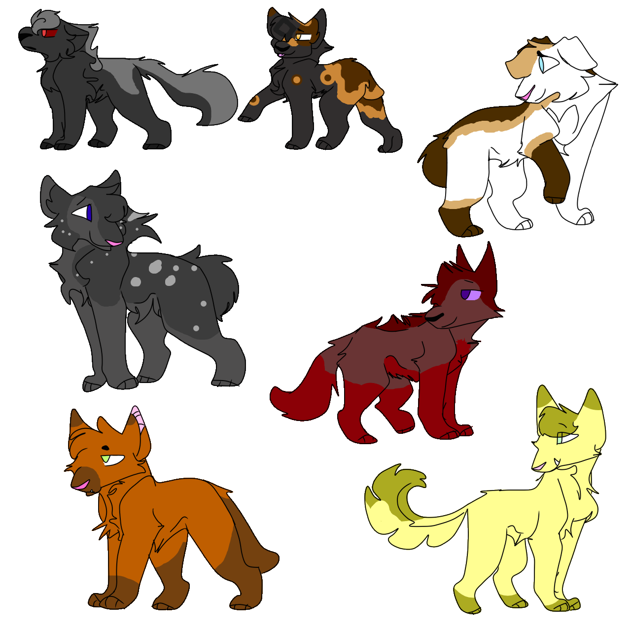 Free OCs. by molly546 on DeviantArt