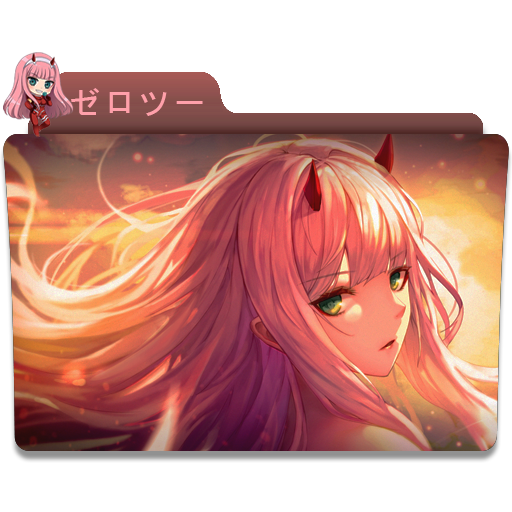 Zero two foldericon by S2h-bp on DeviantArt