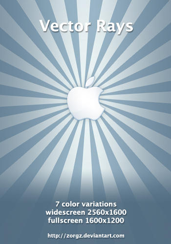 Apple Vector Rays by ZorgZ on DeviantArt