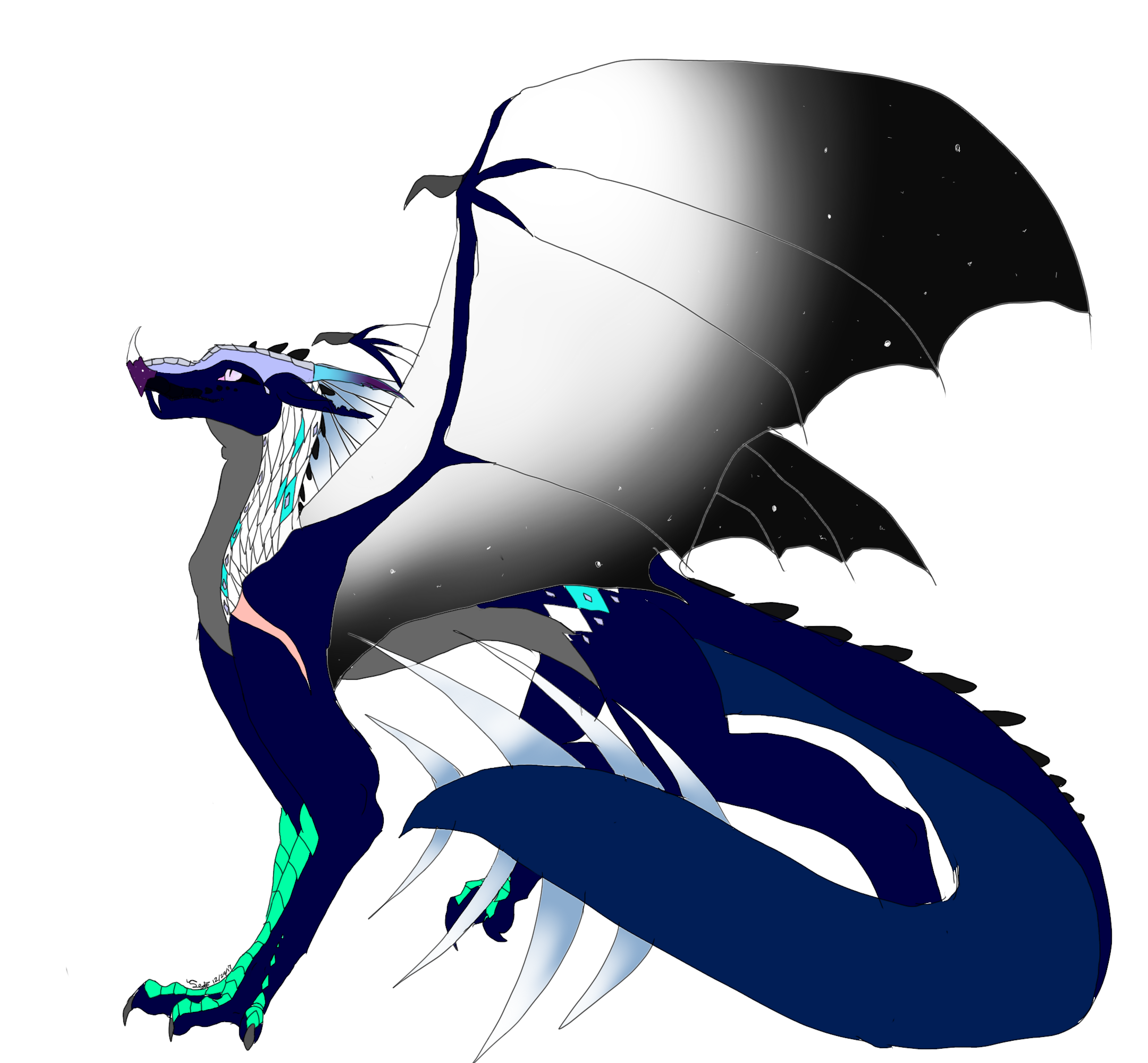 Galaxy |WoF OC| by Frozenstar1249 on DeviantArt