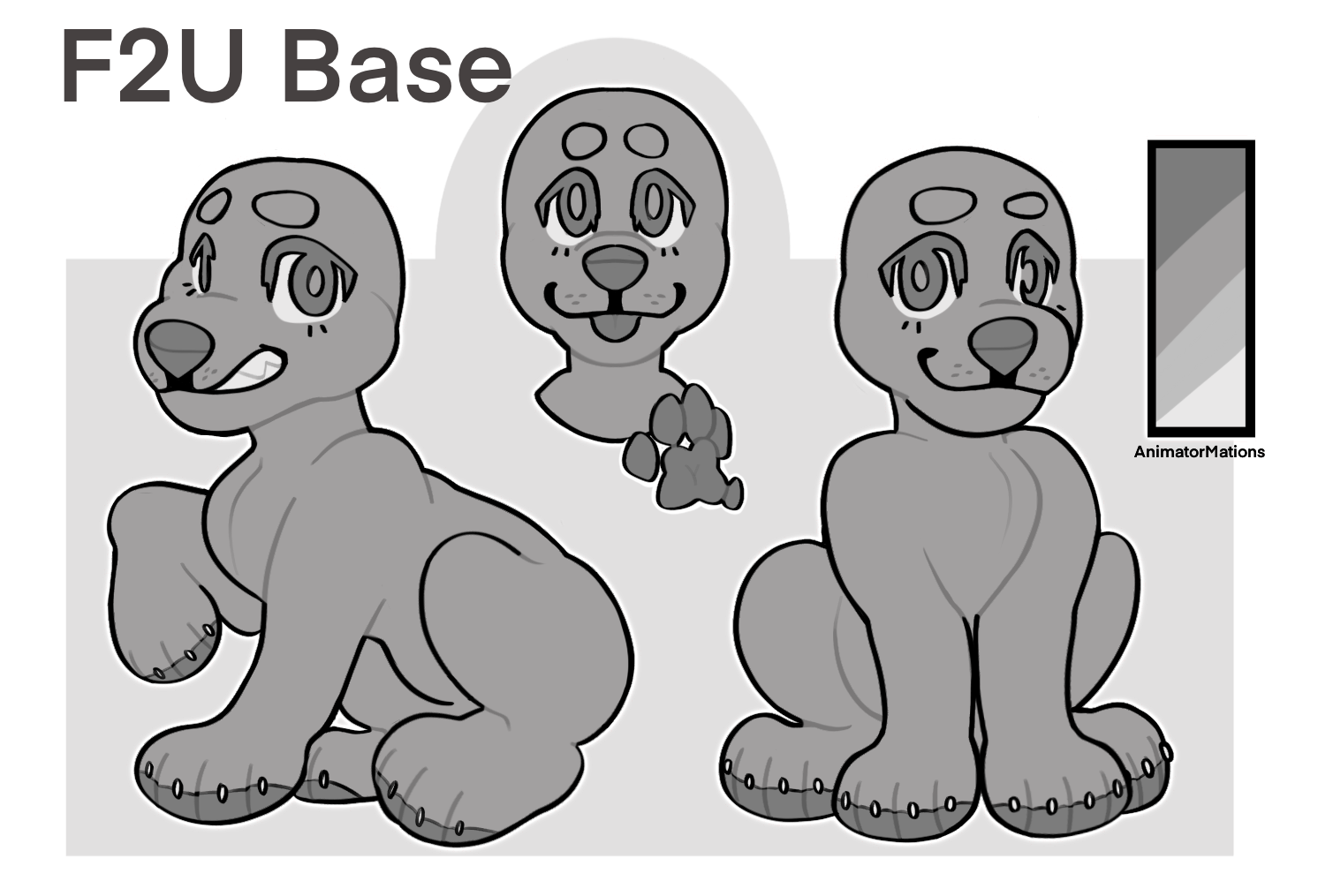 {F2U} Reference Sheet | Base by AnimatorMations on DeviantArt