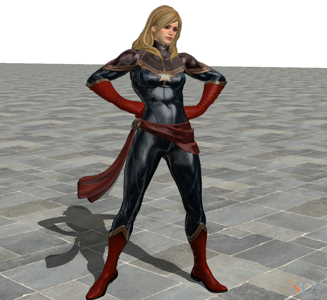 Captain Marvel pose Animation by ysc976 on DeviantArt