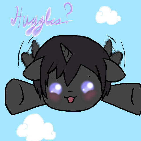 Xi-Alicorn Chibi: Huggles? by XionKage on DeviantArt