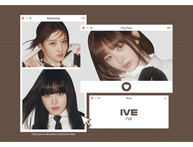IVE (I'VE IVE) #39 PNG PACK by oneiricfiles on DeviantArt