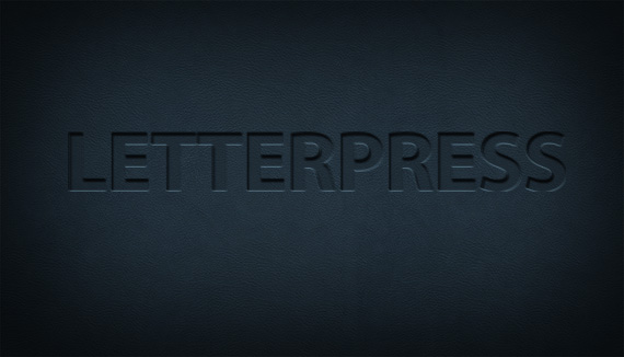 Texto LetterPress PSD by GianFerdinand on DeviantArt