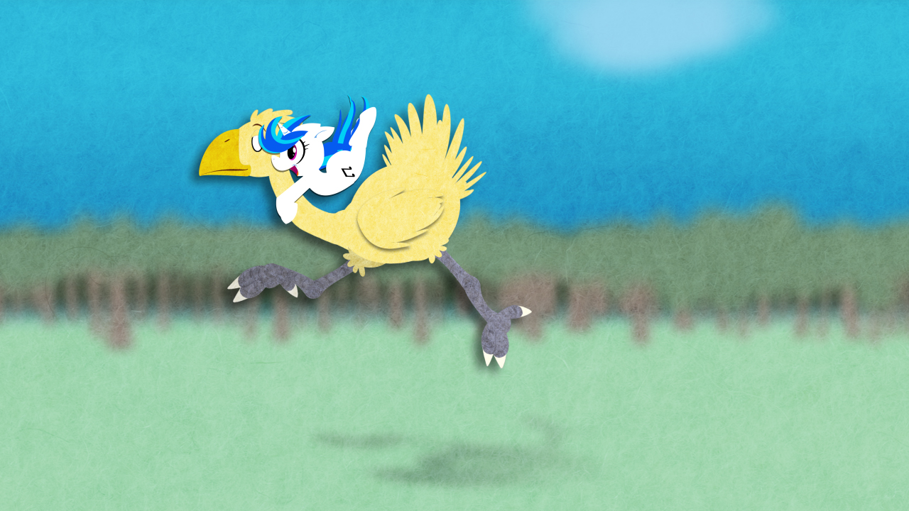 Chocobo Run w/ bkg by bunnimation on DeviantArt
