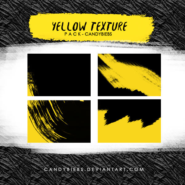 Yellow Texture Pack by CandyBiebs on DeviantArt