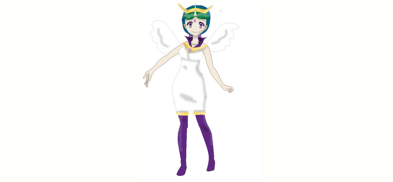 Human Alternate Universe Celestia by Deaththekidrules04 on DeviantArt