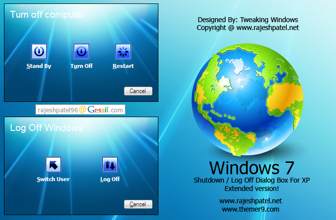Windows 7 Shutdown-logg Off 3 by Rahul964 on DeviantArt