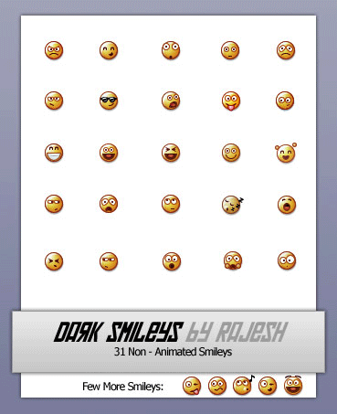 Dark Smileys by Rahul964 on DeviantArt