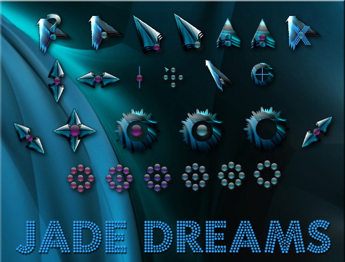 Jade Dreams Cursors by annavarj on DeviantArt