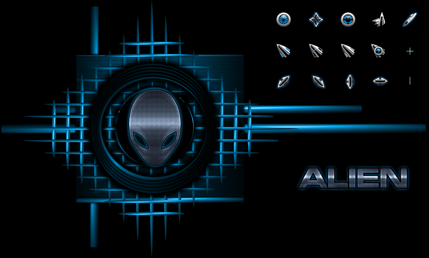Alien Cursors by annavarj on DeviantArt
