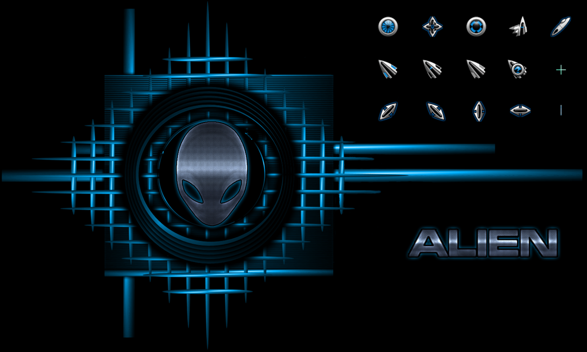 Alien Cursors by annavarj on DeviantArt