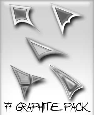 Graphite sapphire cursors by annavarj on DeviantArt