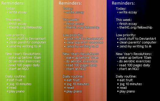 YBoris ToDo for Rainmeter by yboris on DeviantArt