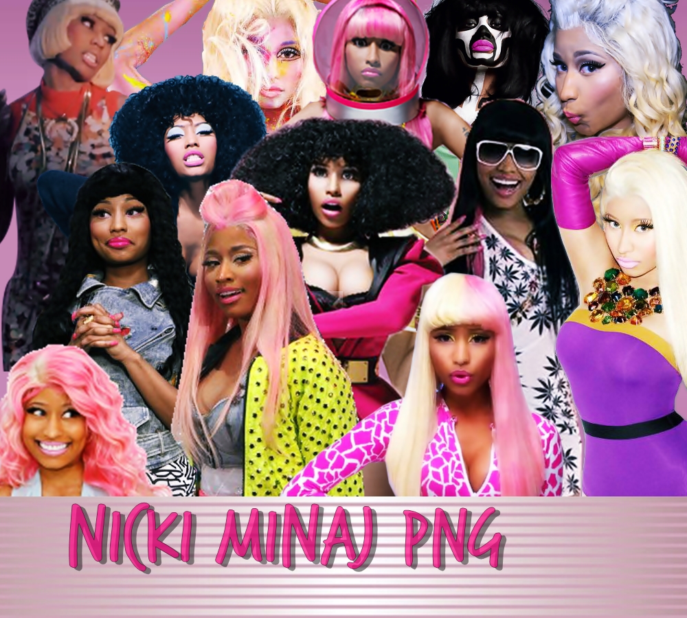 Pack Nicki Minaj PNG by KenMonster45 on DeviantArt