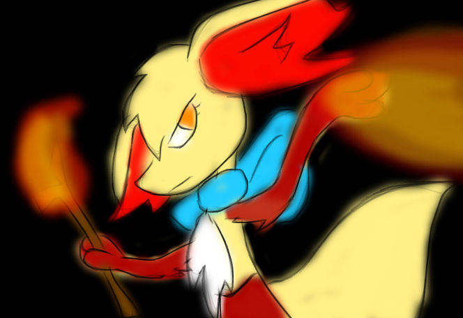 Angry Bella The Delphox by Vulpotato on DeviantArt
