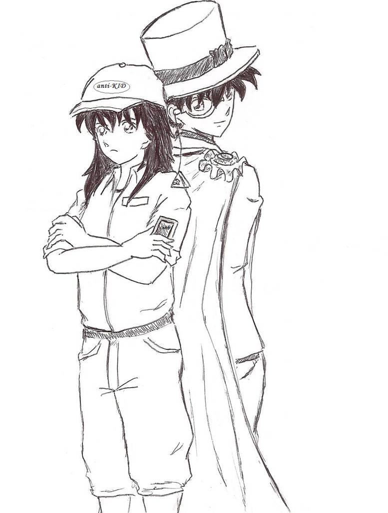 aoko and Kid by dancingslinky on DeviantArt