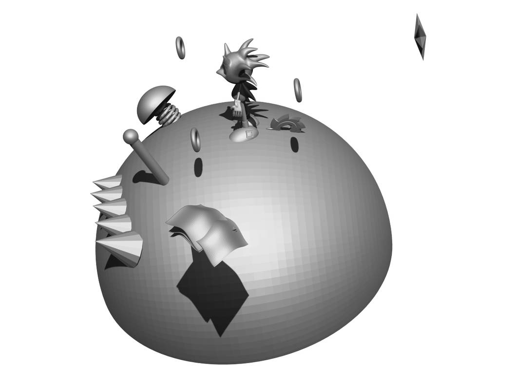 Sonic SIde View Version 2 by ChaosSonic2013 on DeviantArt