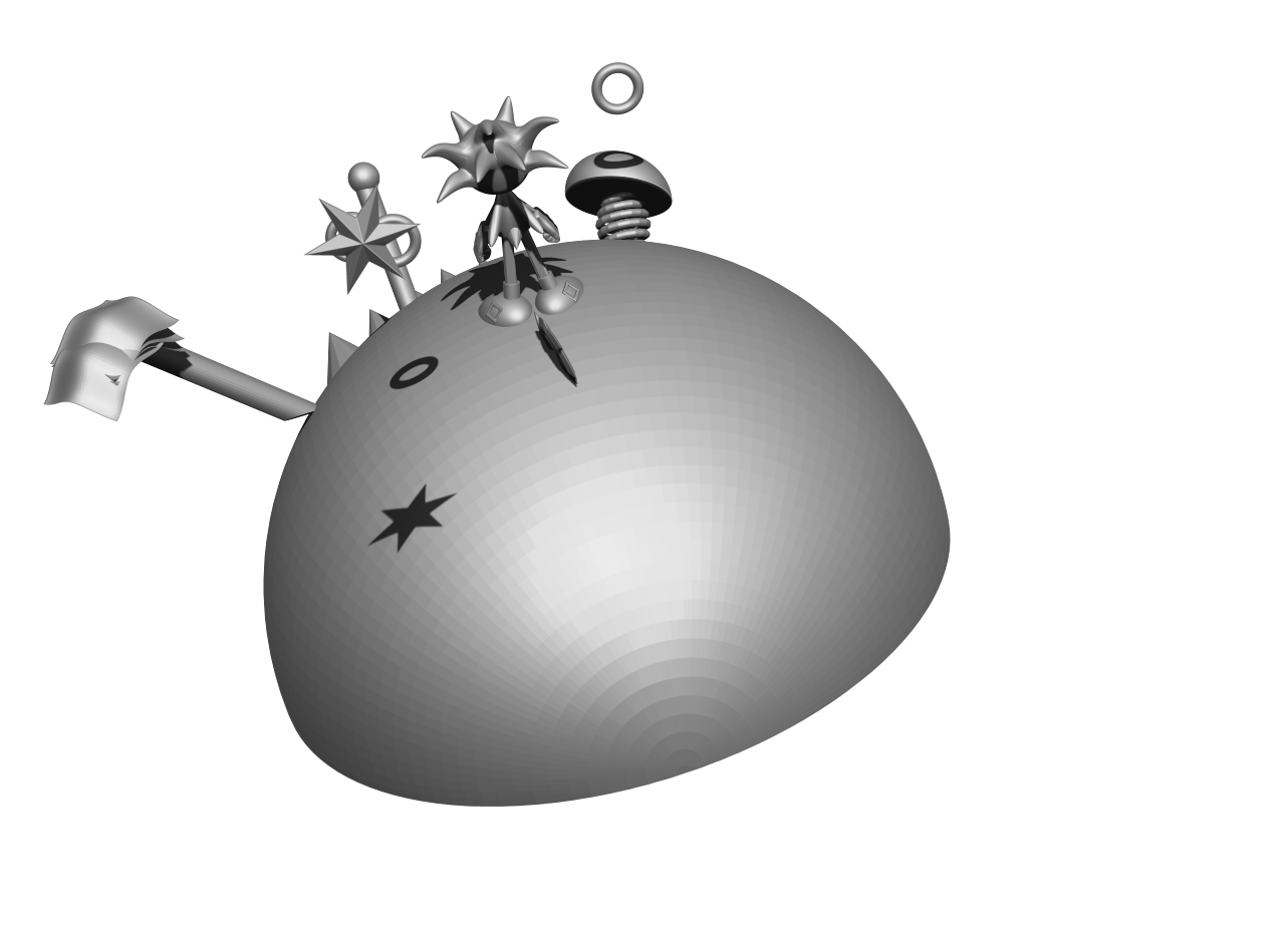 Sonic Back View - Whole View by ChaosSonic2013 on DeviantArt