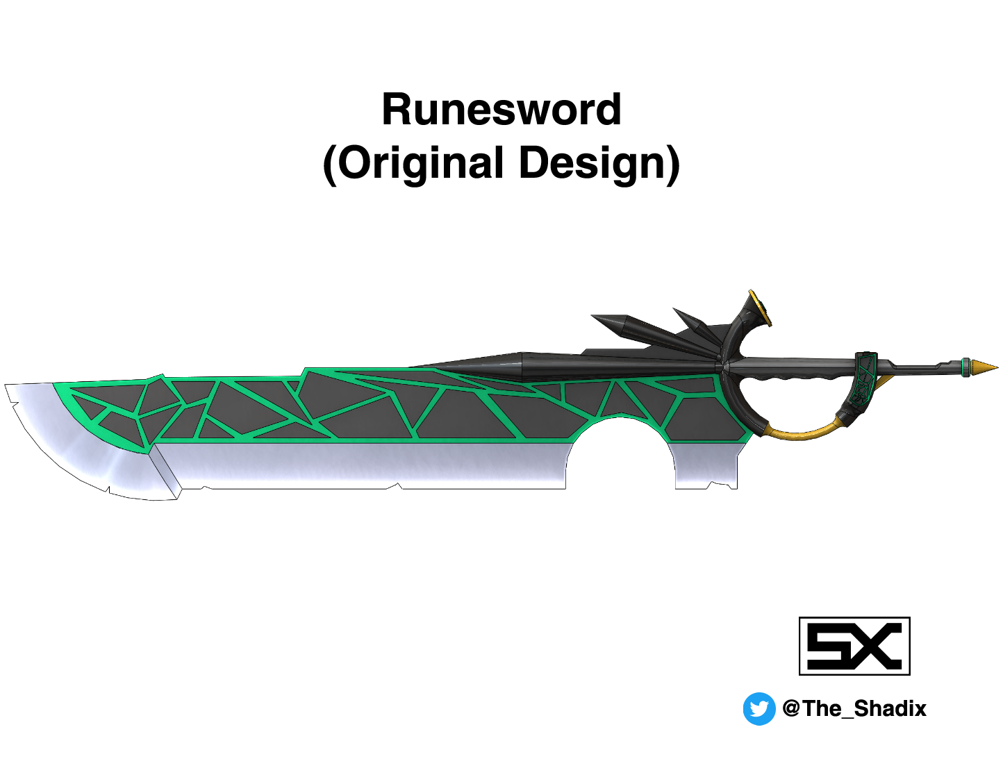 [FBX] Runesword by ShadorX on DeviantArt