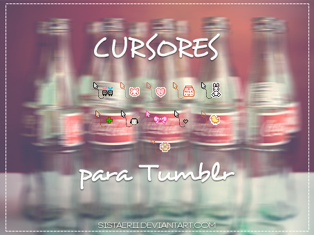 Cursores Personalizados Par Tumblr~bysistaerii by sistaerii on DeviantArt