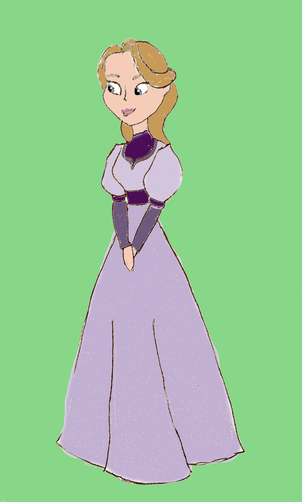 Cosette - colored by dminor78 on DeviantArt