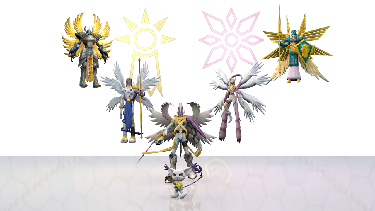 Digimon pack 3 - Hope and Light for XNAlara by GiantBeltway on DeviantArt