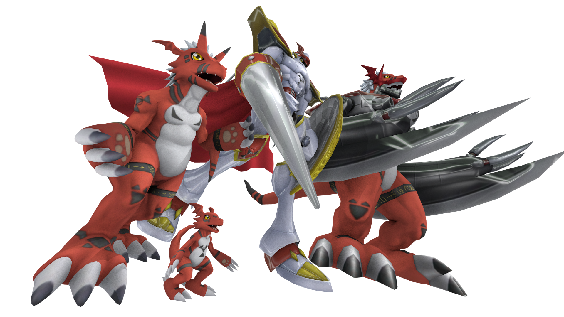Digimon Pack 9 for XNAlara by GiantBeltway on DeviantArt
