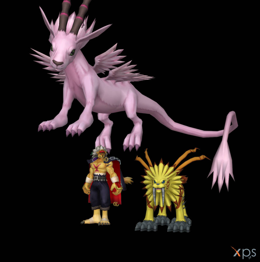 Digimon Pack 16 for XNAlara by GiantBeltway on DeviantArt