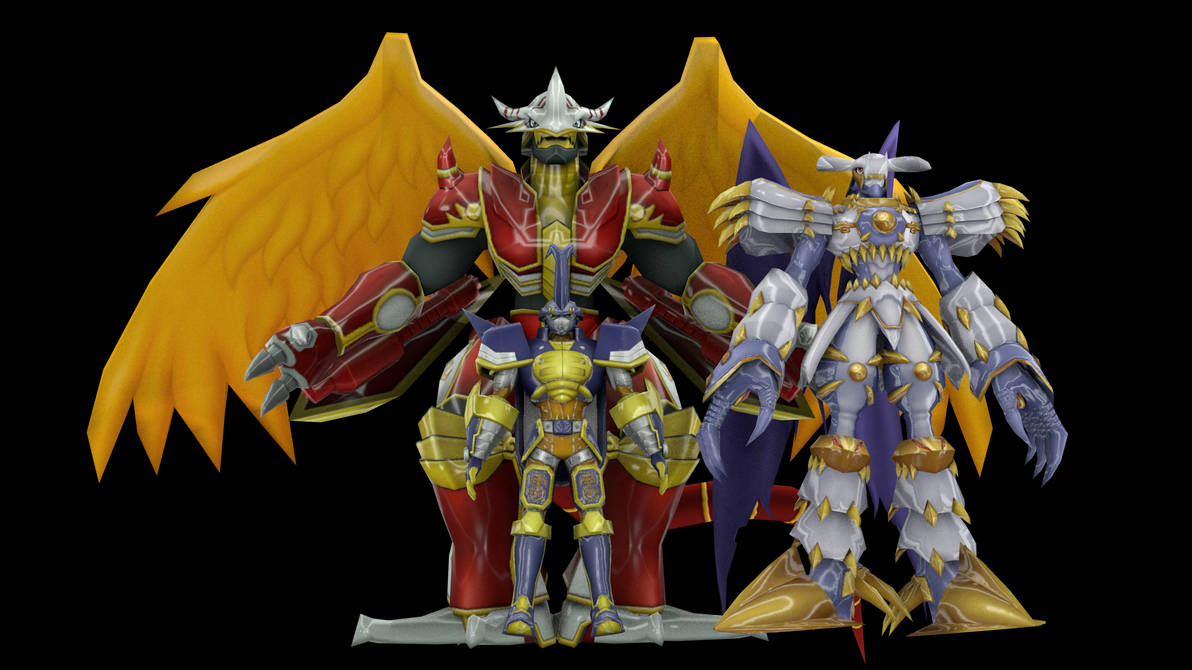 Digimon Pack 22 for XNAlara by GiantBeltway on DeviantArt