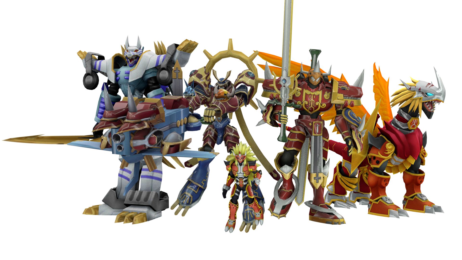 Digimon Pack EX11 - Spirits by GiantBeltway on DeviantArt