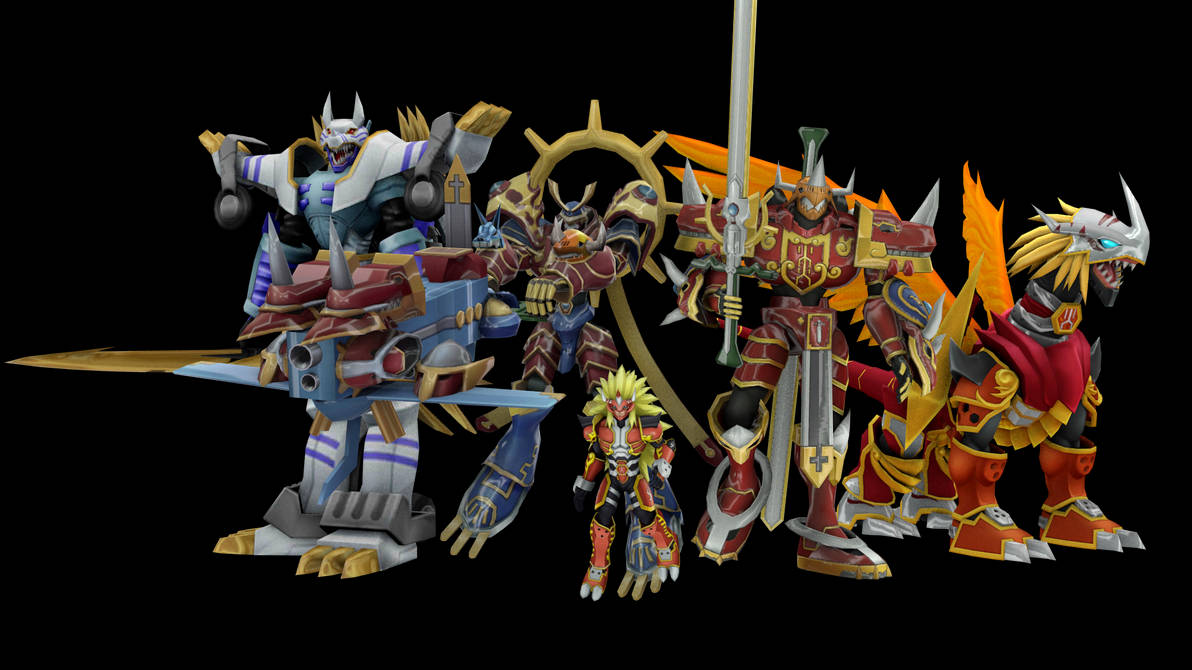 Digimon Pack EX11 - Spirits by GiantBeltway on DeviantArt