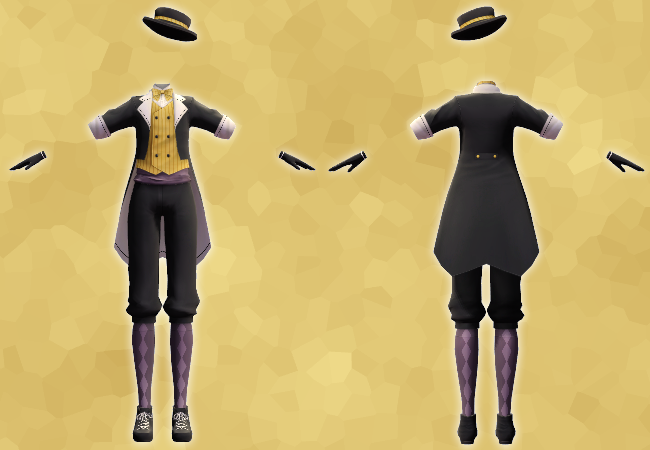 MMD Monochrome Baku Outfit DL by PDParts on DeviantArt