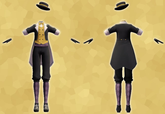 MMD Monochrome Baku Outfit DL by PDParts on DeviantArt