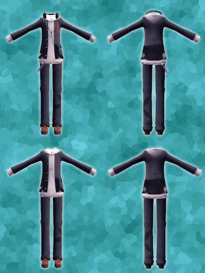 MMD School Uniform Parka DL by PDParts on DeviantArt