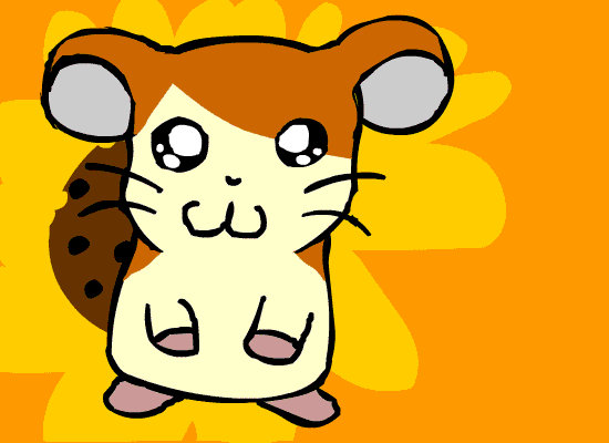 Hamtaro walking by SafiMoyo on DeviantArt