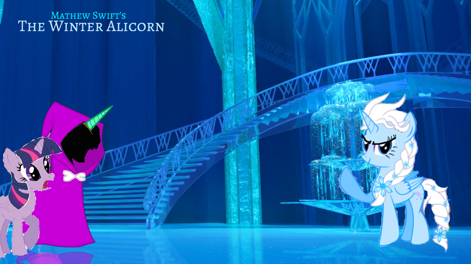 Mlp Snowdrop And Elsa