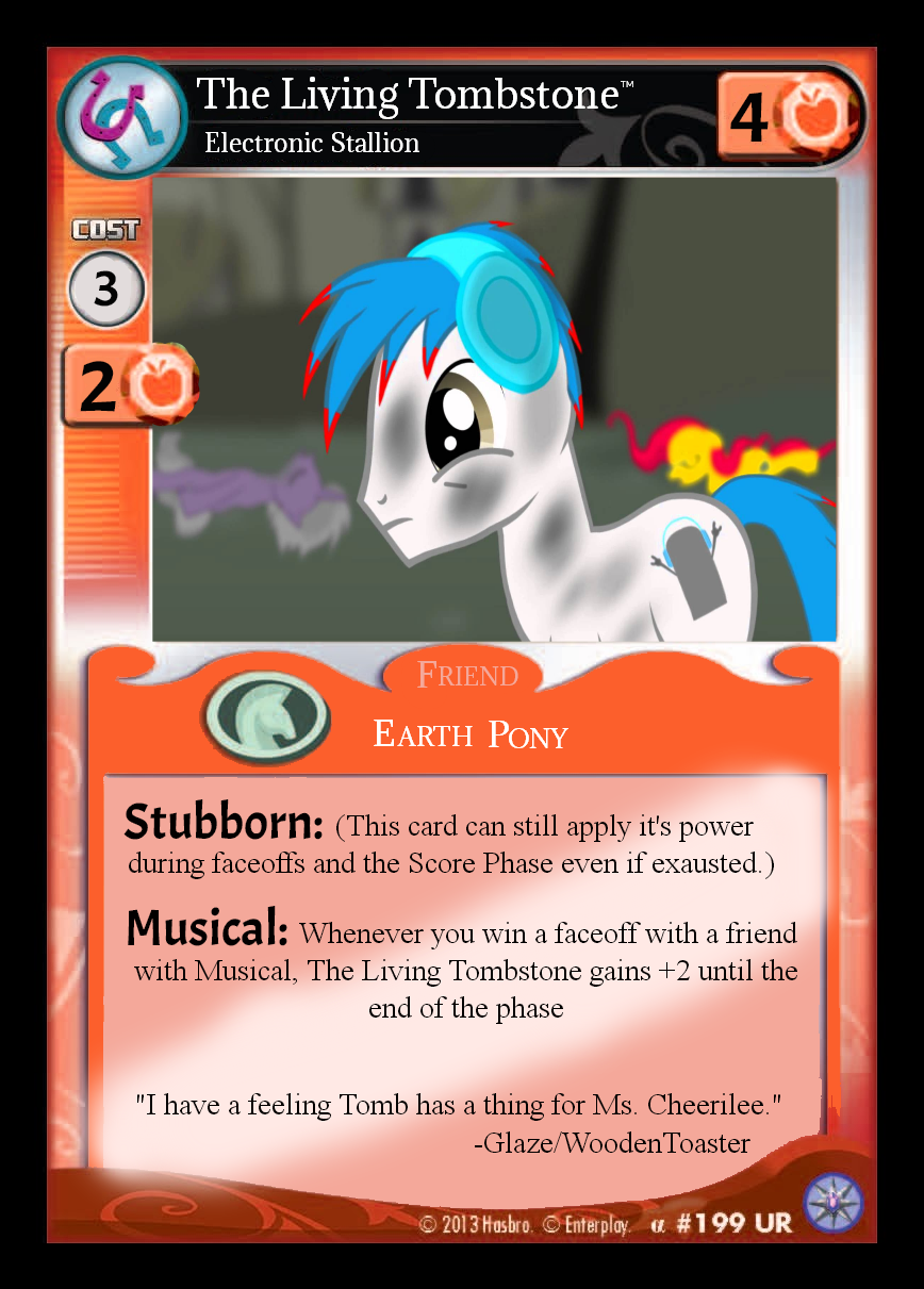 The Living Tombstone Pony