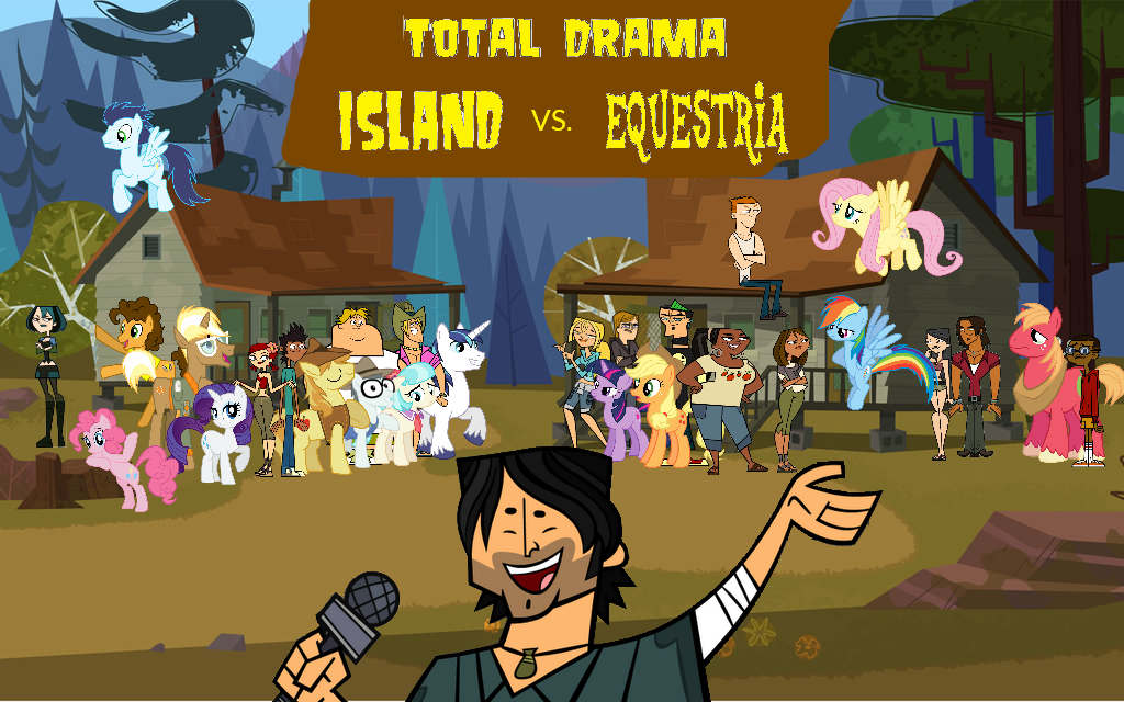 Total Drama: Island vs. Equestria Cover by Mathew-Swift-VA on DeviantArt